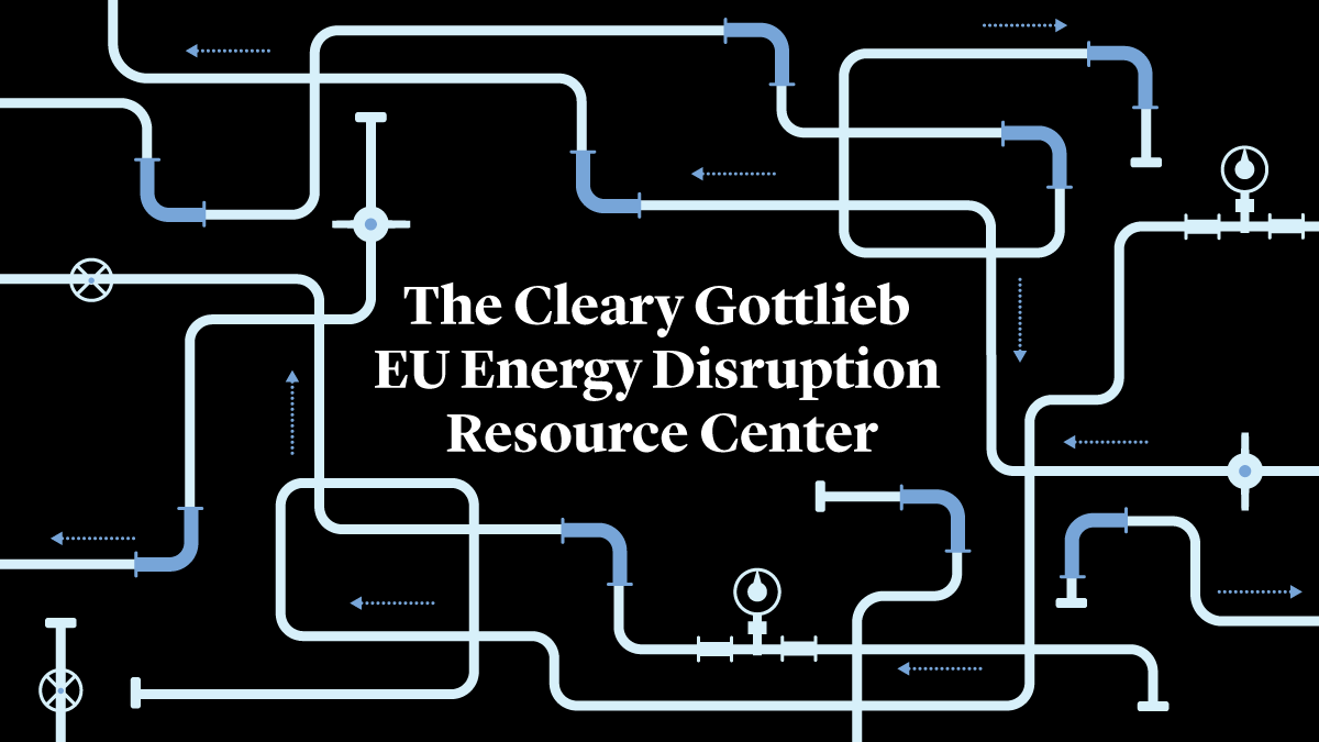 France Adopts New Renewable Energy Bill | Cleary Gottlieb