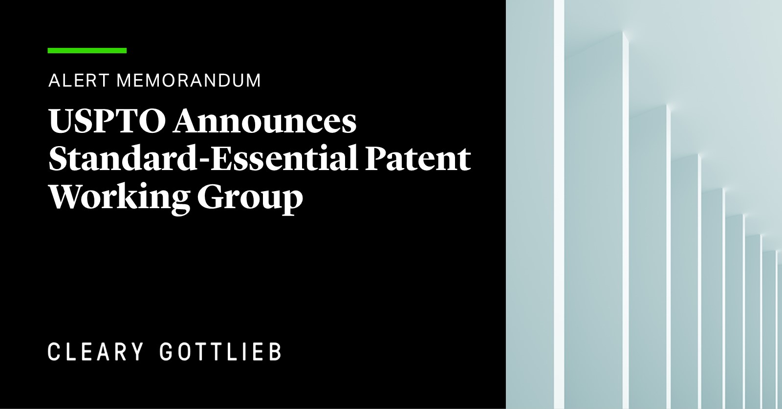 USPTO Announces Standard-Essential Patent Working Group | Publications ...