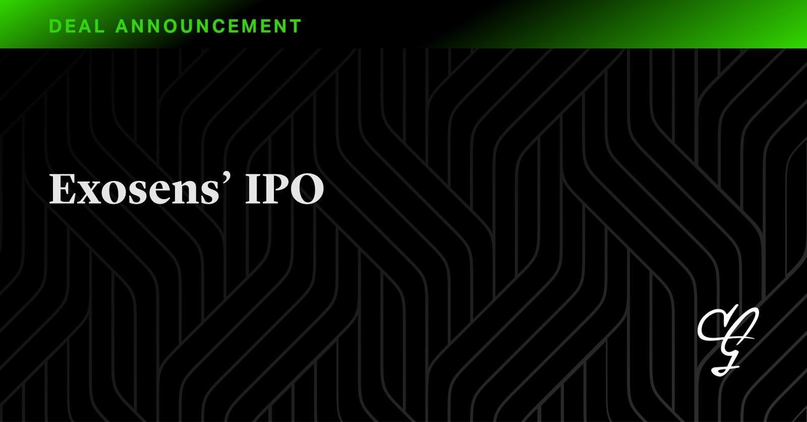 ExoSens IPO | News | Cleary Gottlieb