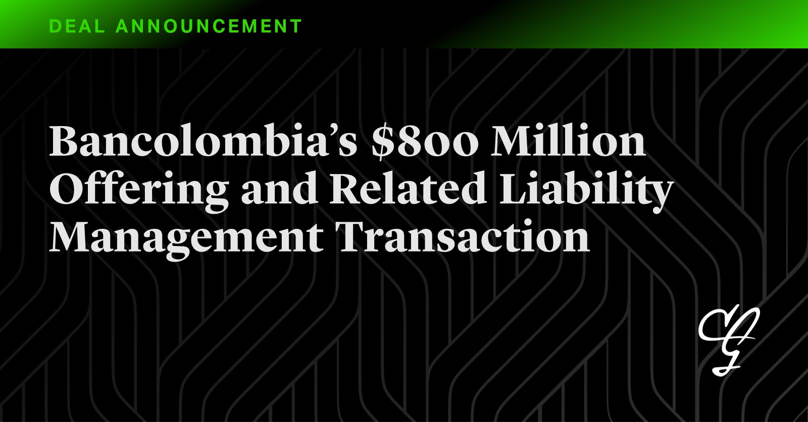 Bancolombia’s Offering | News | Cleary Gottlieb