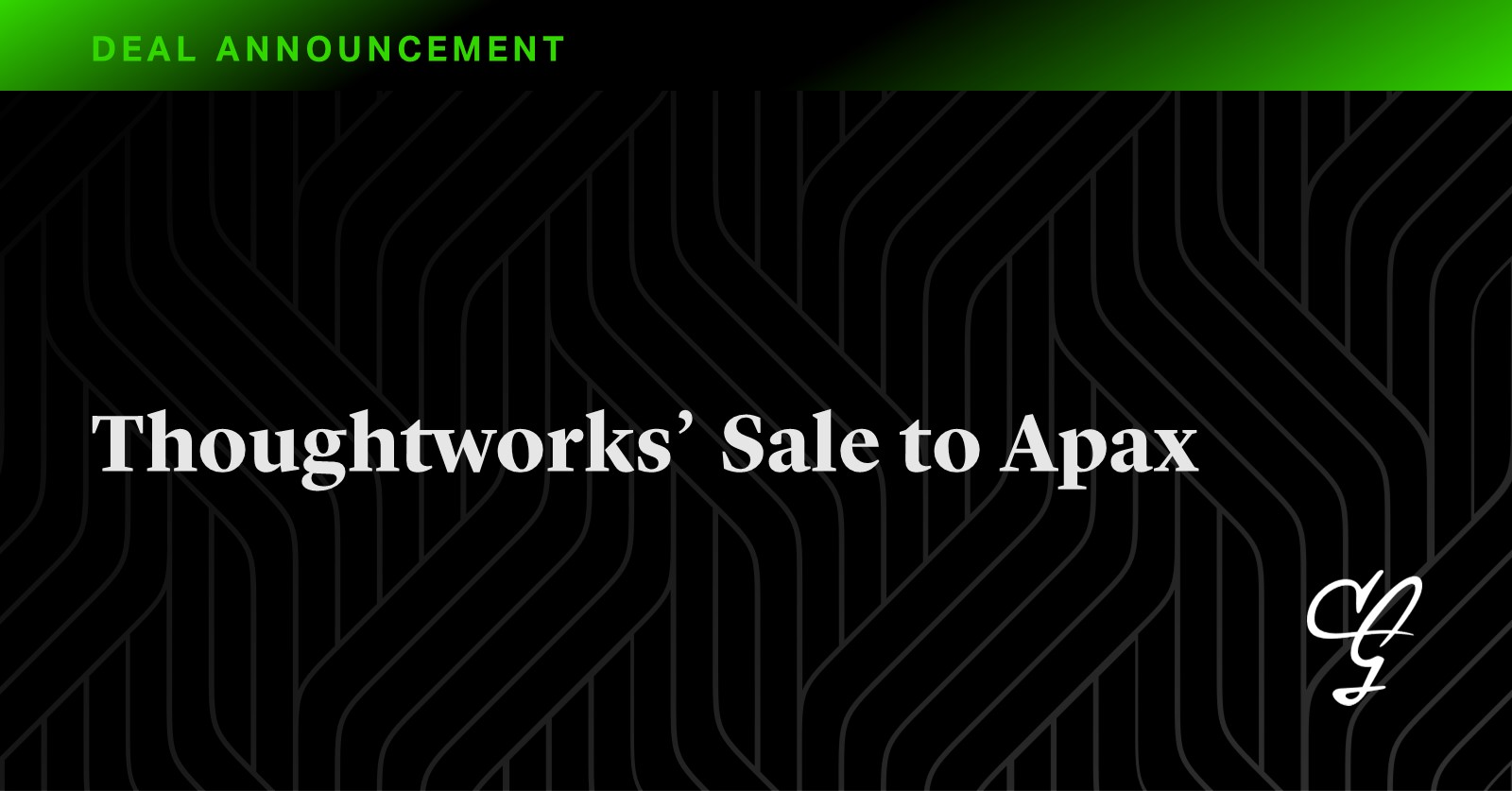 Thoughtworks’ Sale to Apax | News | Cleary Gottlieb