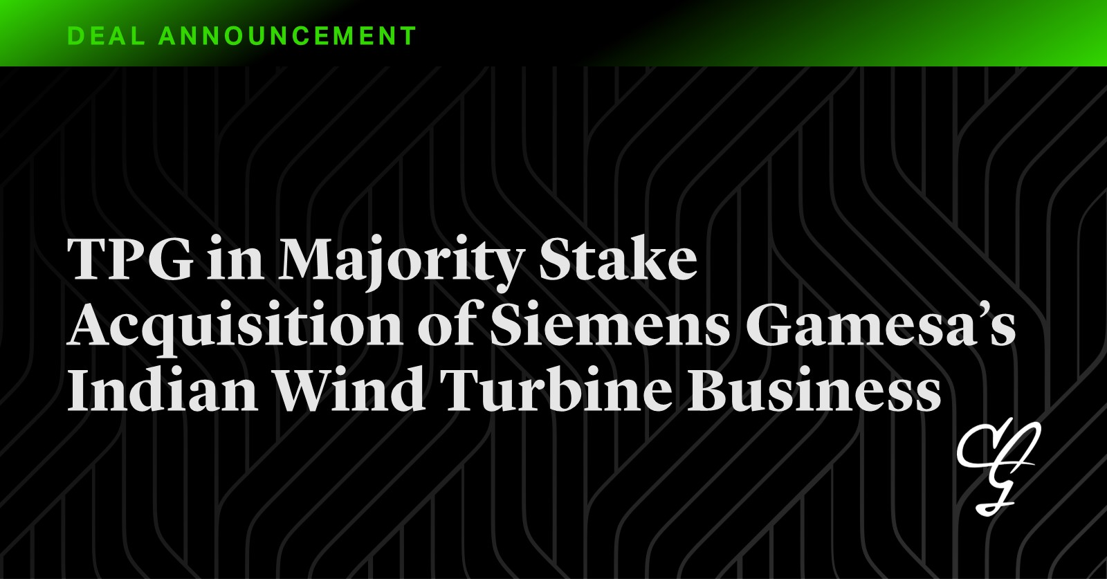 TPG in Majority Stake Acquisition of Siemens Gamesa’s Indian Wind Turbine Business | News ...