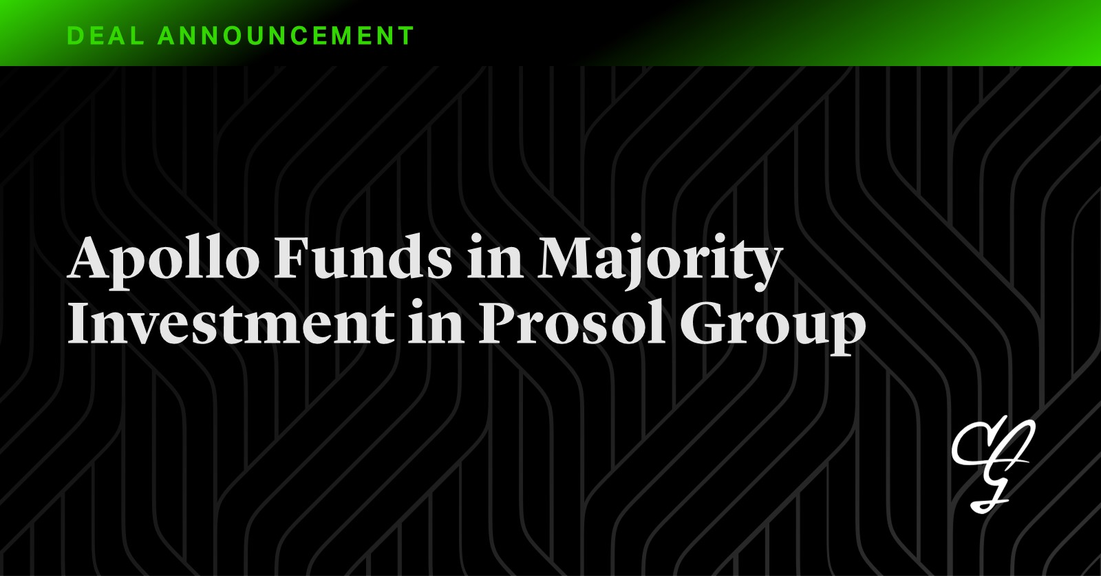 Apollo Funds in Majority Investment in Prosol Group | News | Cleary ...